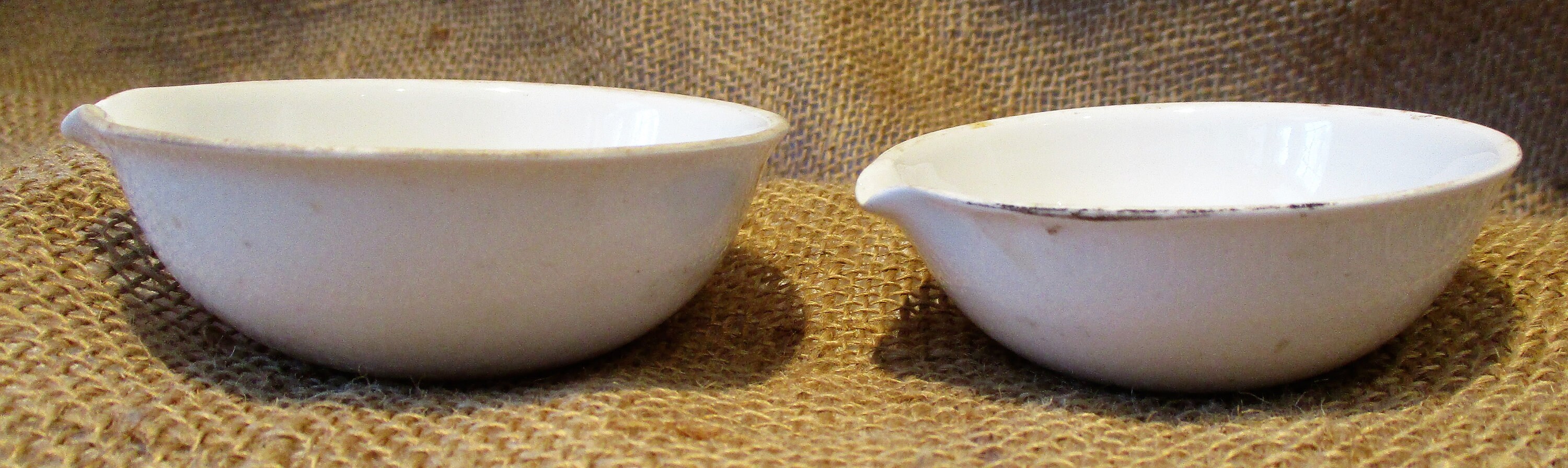 Apothecary Porcelain Crucibles or Dishes 1800s Coors Great | Etsy