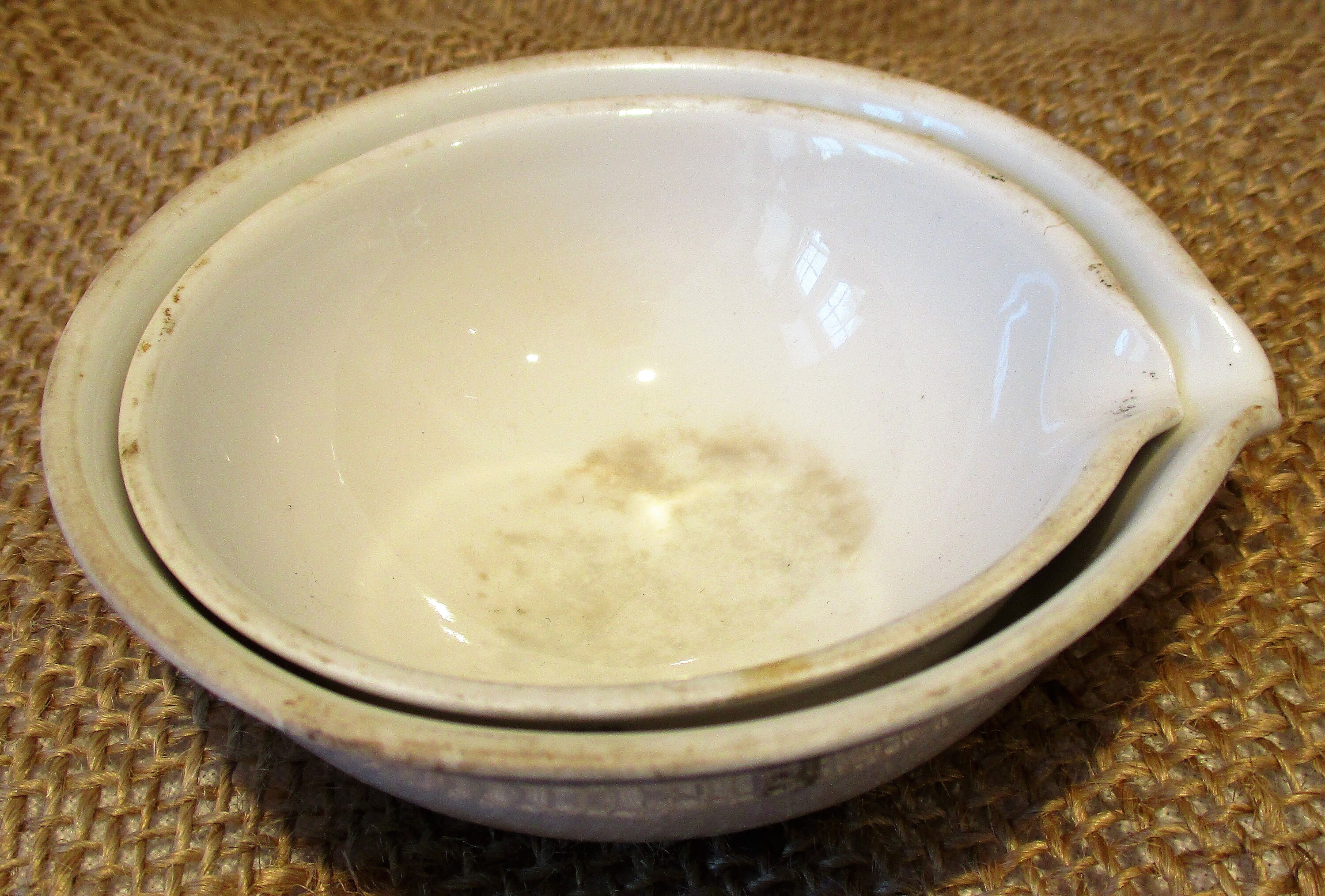 Apothecary Porcelain Crucibles or Dishes 1800s Coors Great | Etsy