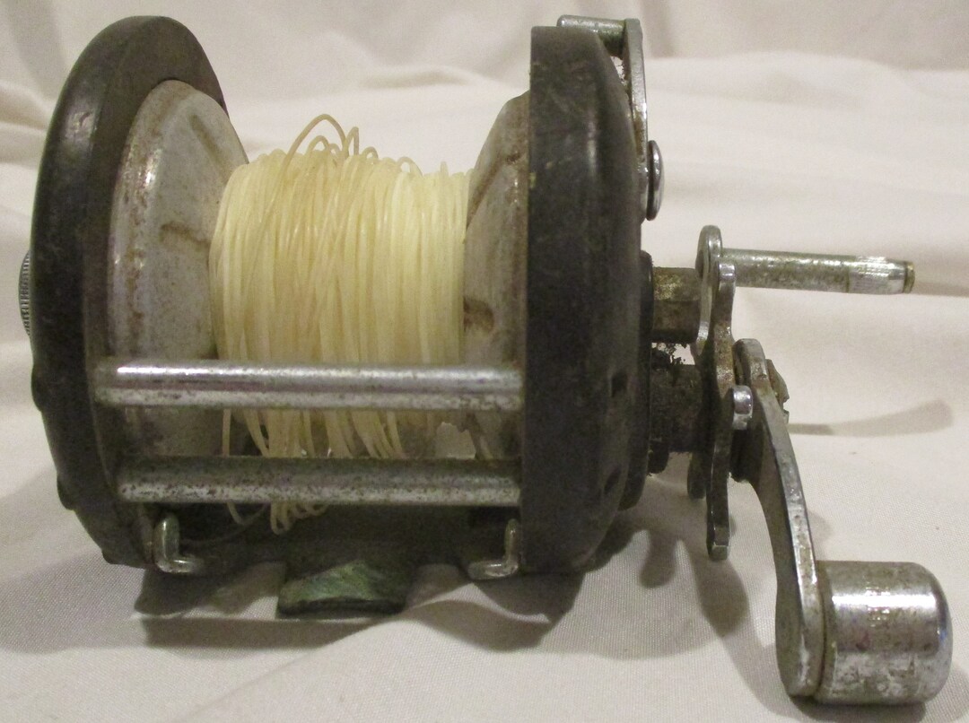 Vintage Hawthorne Surf Casting Reel: Model 60-6538, Fishing Decor - Etsy