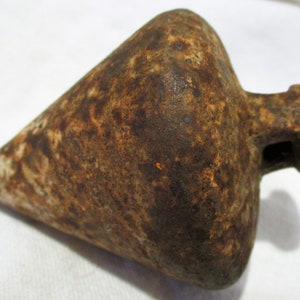 Massive Heavy Old Metal Plumb Bob - Antique Hardware and Tool Salvage ...