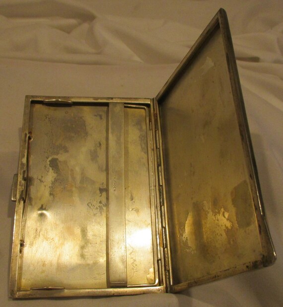 Etched Silver Calling Card or Business Card Holder, A… - Gem