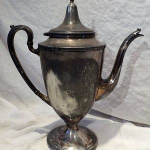 Pitcher, Antique Art Deco Silver Plate, Vintage Knickerbocker Silver ...