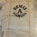 Canvas Sack, Bemis Seamless, Vintage Feed Bag, Old Country Textile - Etsy
