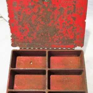 Industrial Molten Metal Form Box, Vintage Factory Salvage ...