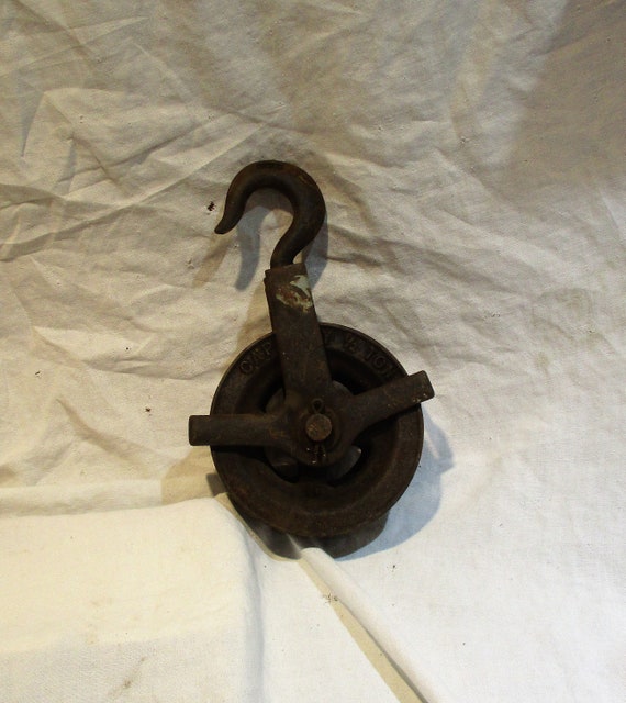 Industrial Pulley Factory Hoist Mounting Bracket Harrington | Etsy