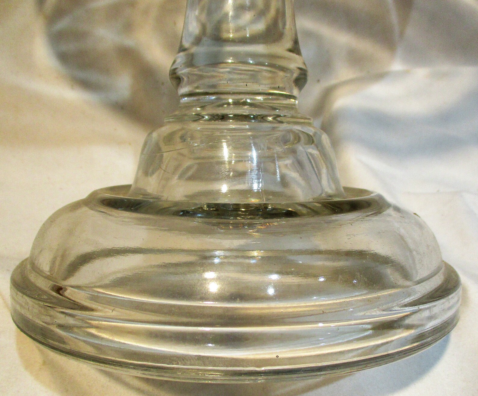1920s Cake Stand Cake Plate Raised Cake Stand Hand Blown - Etsy
