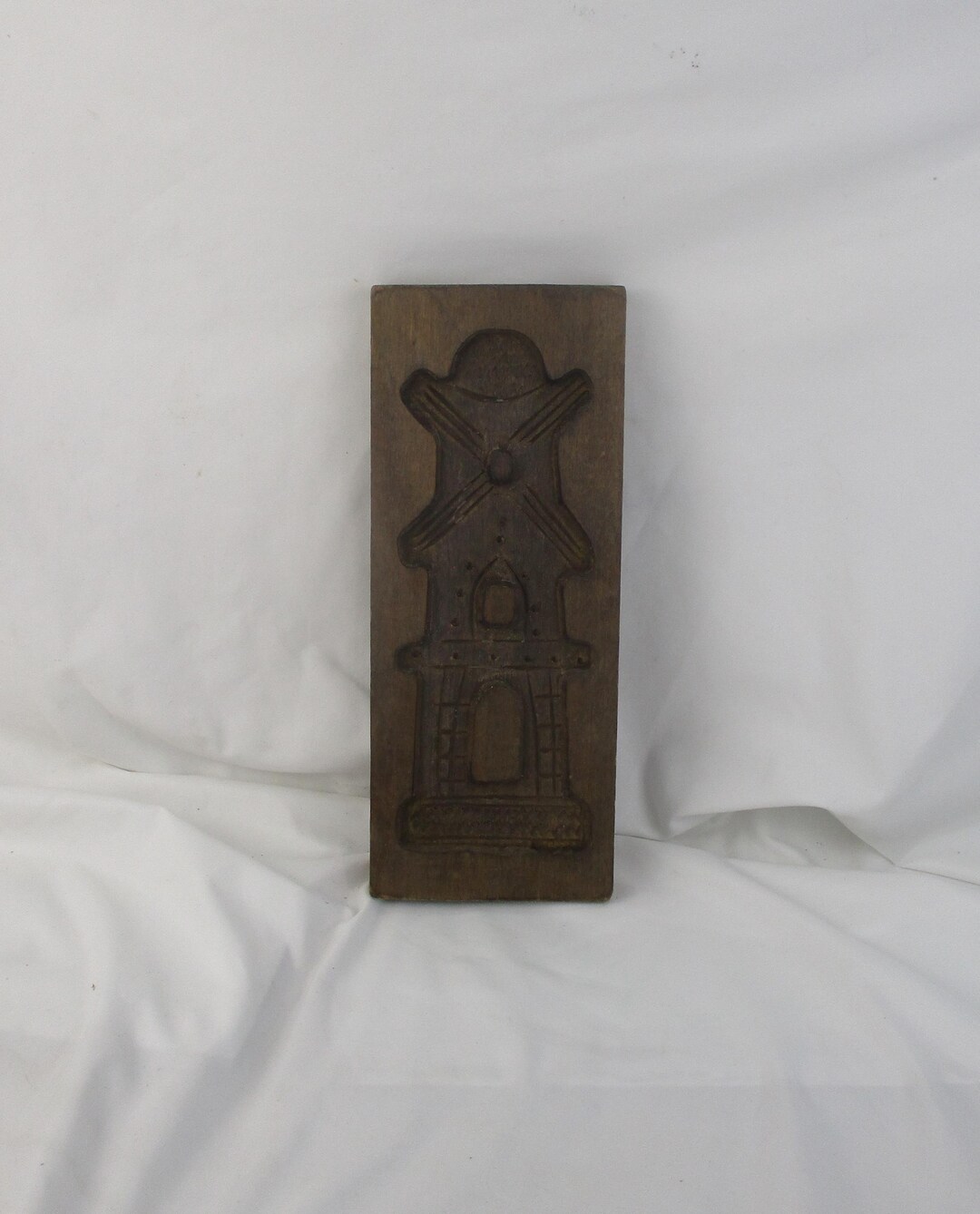 Wooden Cookie or Butter Mold, Hand Carved Windmill Decorative Press - Etsy