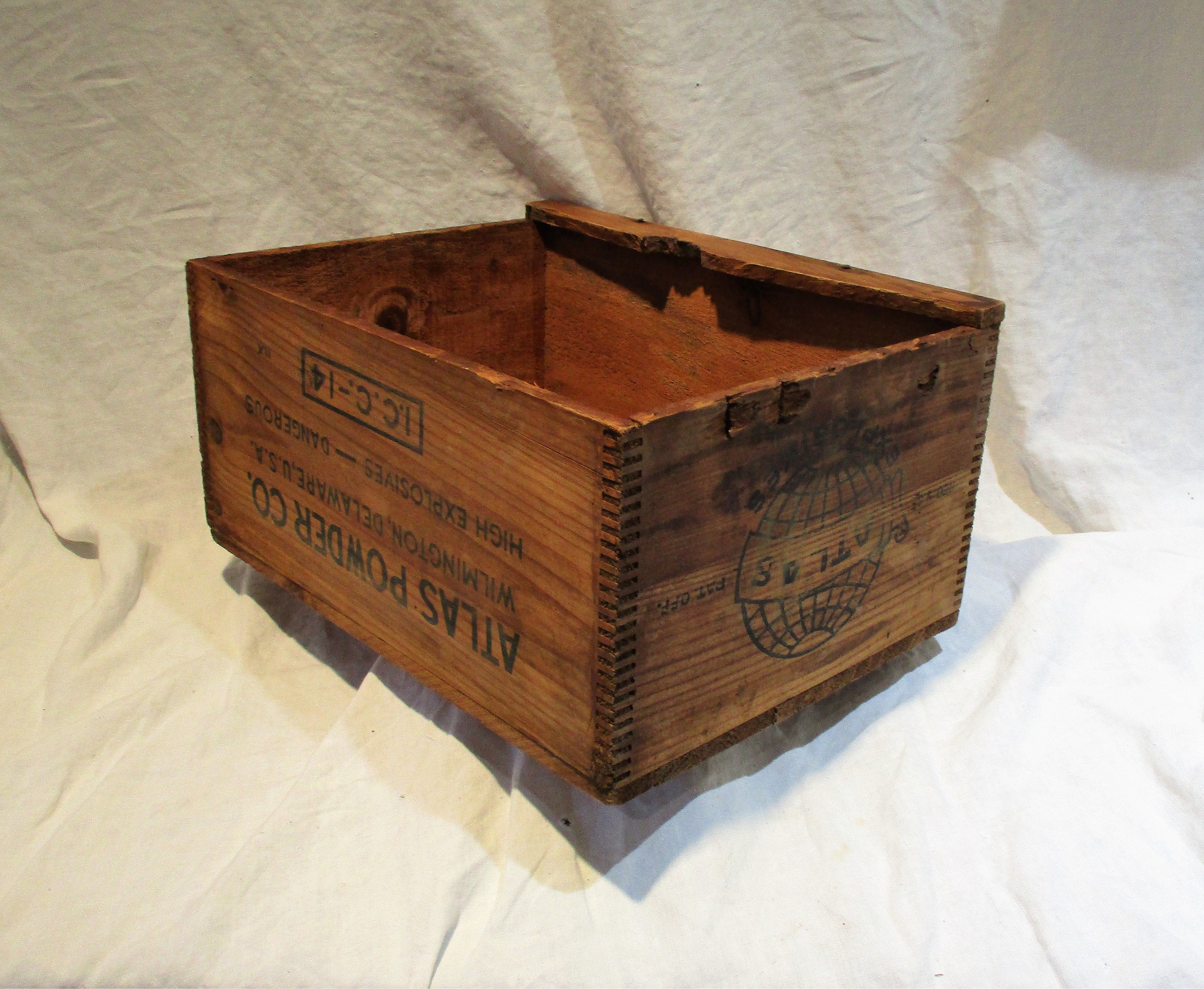 Explosives Box Dynamite Box Antique Box Old Wood Crate | Etsy