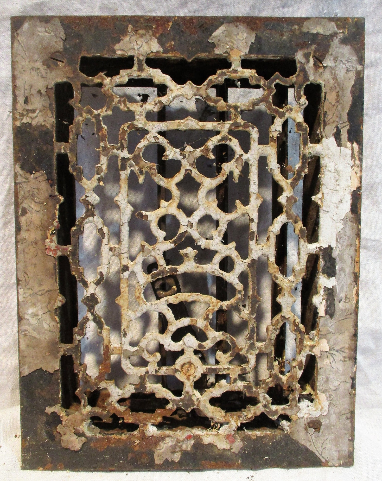 Vent Grate or Radiator Grate Large Rectangular Cast Iron - Etsy