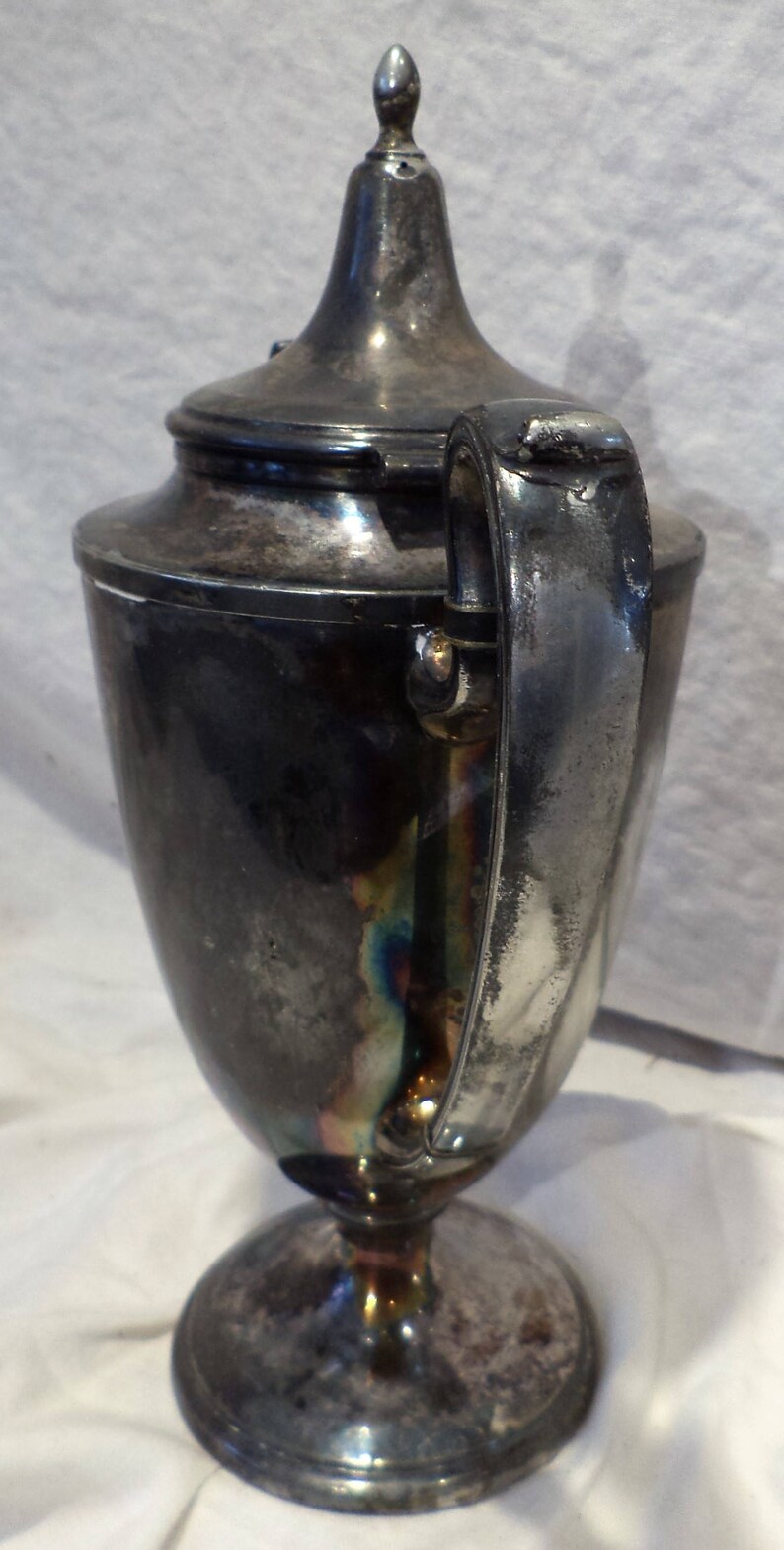 Pitcher Antique Art Deco Silver Plate Vintage Knickerbocker | Etsy