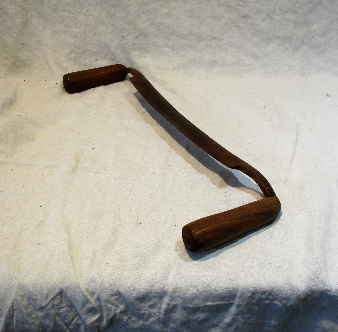 Draw Knife, Old Vintage Woodworking Tool, 12 1/2" Cutting Blade ...