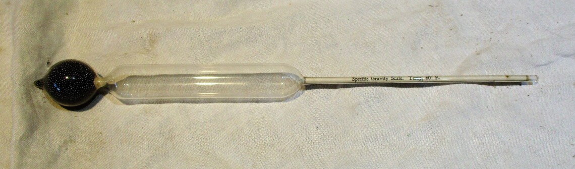 Hydrometer or Lactometer Specific Gravity Gauge Large - Etsy