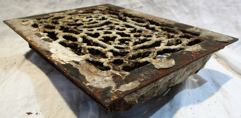 Vent Grate or Radiator Grate Large Rectangular Cast Iron - Etsy
