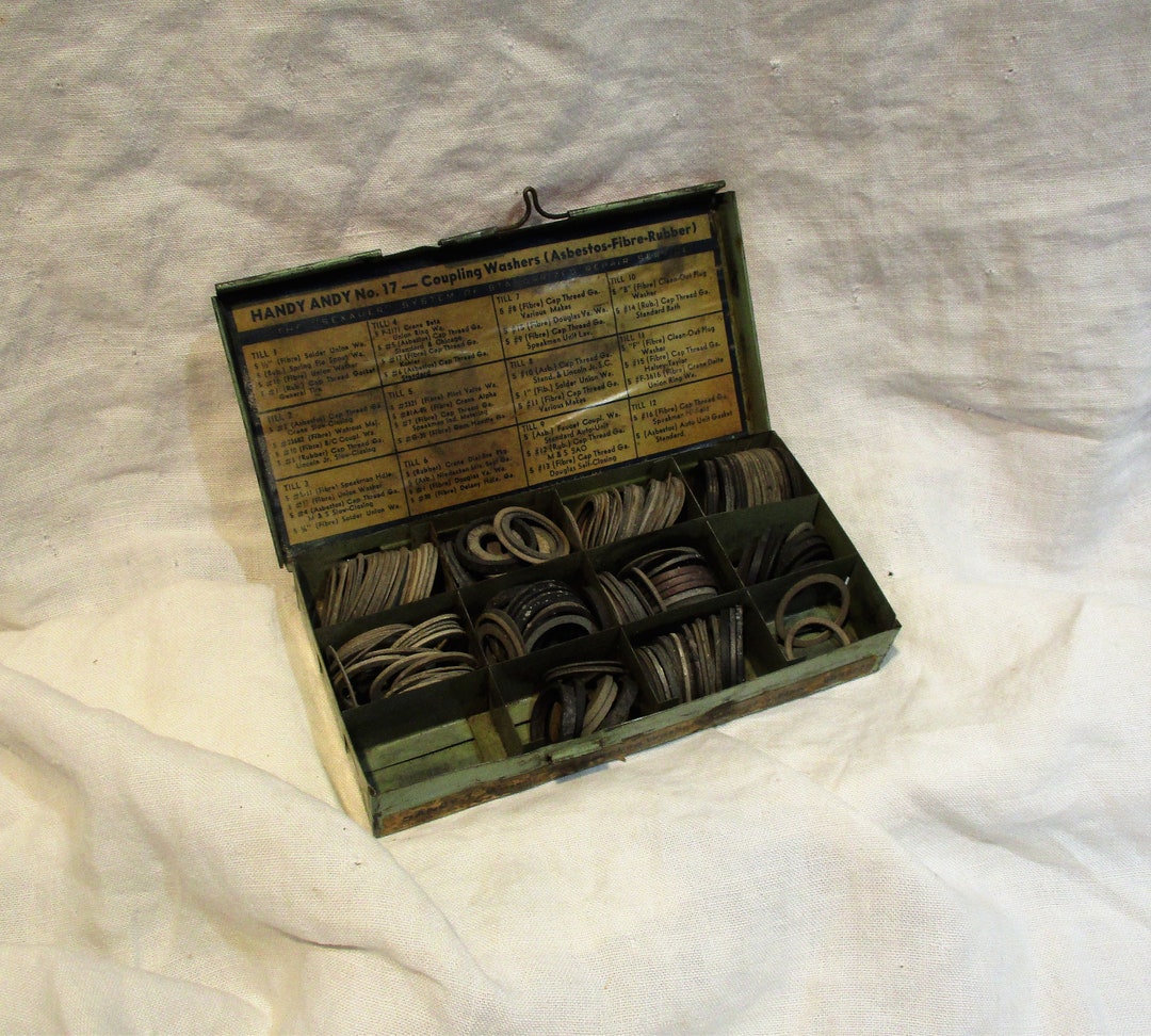 Sexauer Washer Tin Plumbing Washers Hardware Salvage - Etsy