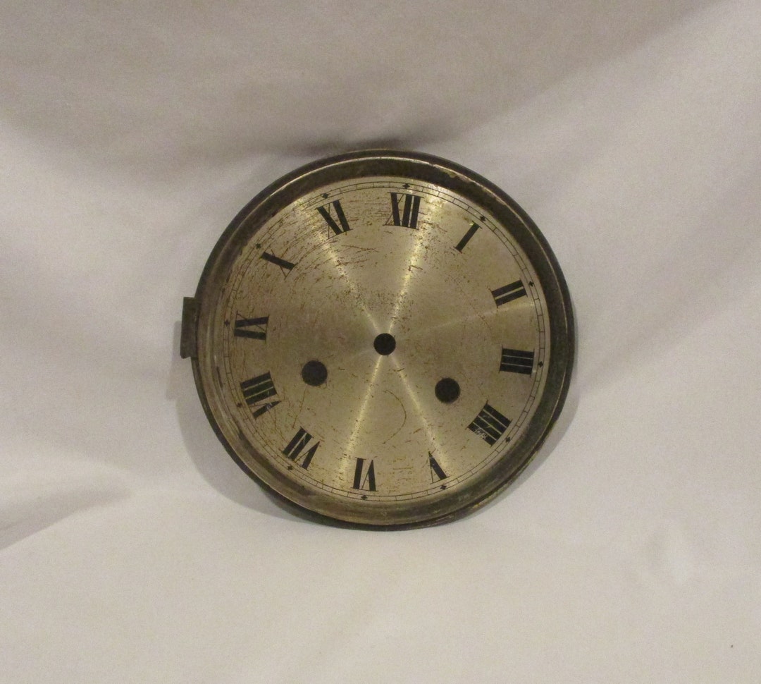 Clock Face, 19th Century Roman Numbers, Old Clock Parts Salvage - Etsy