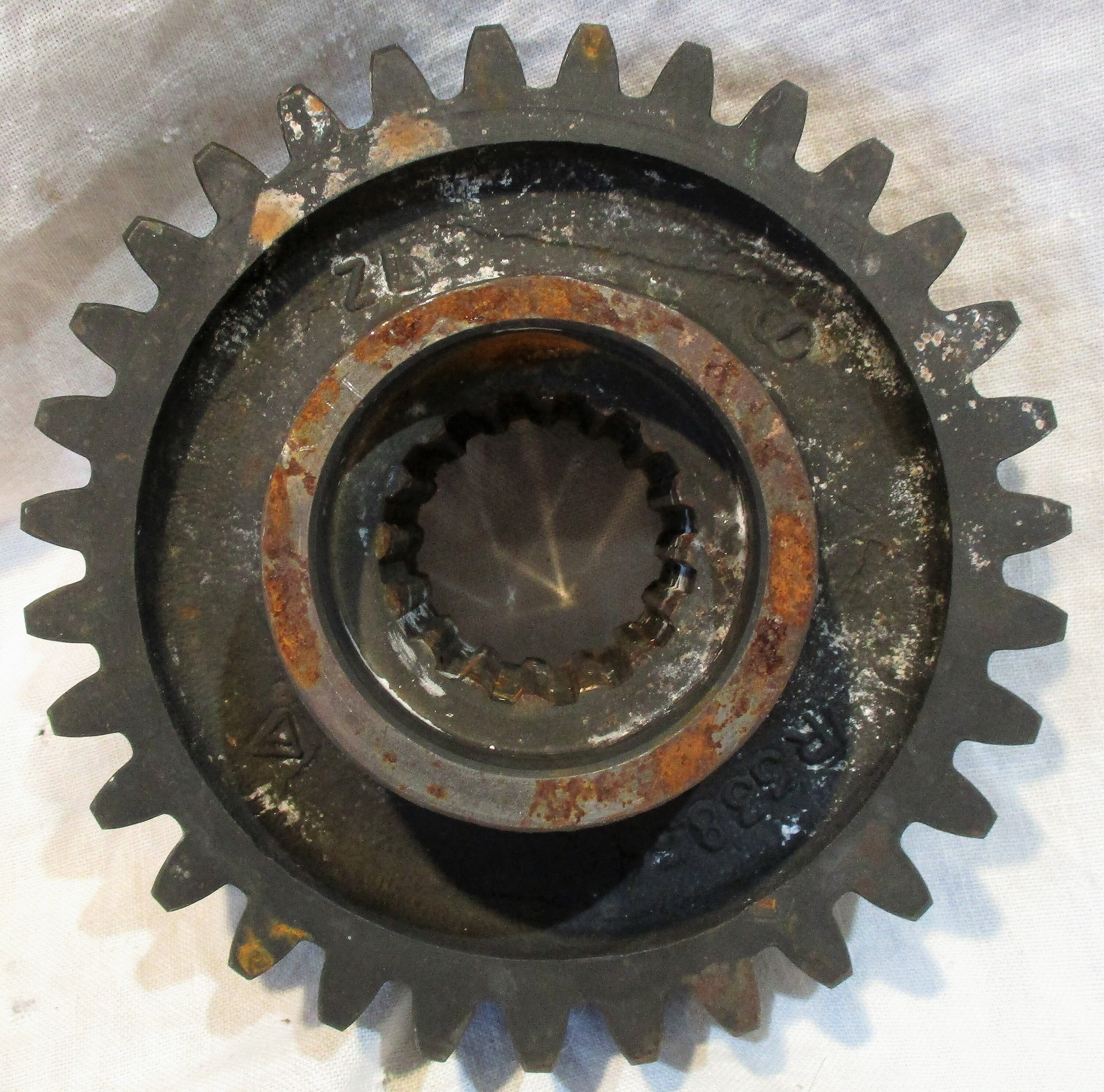 Large Heavy Metal Gear Cog or Sprocket Rusty Industrial - Etsy UK