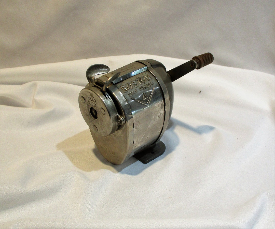 Boston Antique Pencil Sharpener, Pencil Pointer, Desk or Counter Mount ...