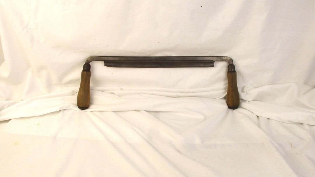 Draw Knife, Old Woodworking Tool, 12" Cutting Blade, Antique Hand ...