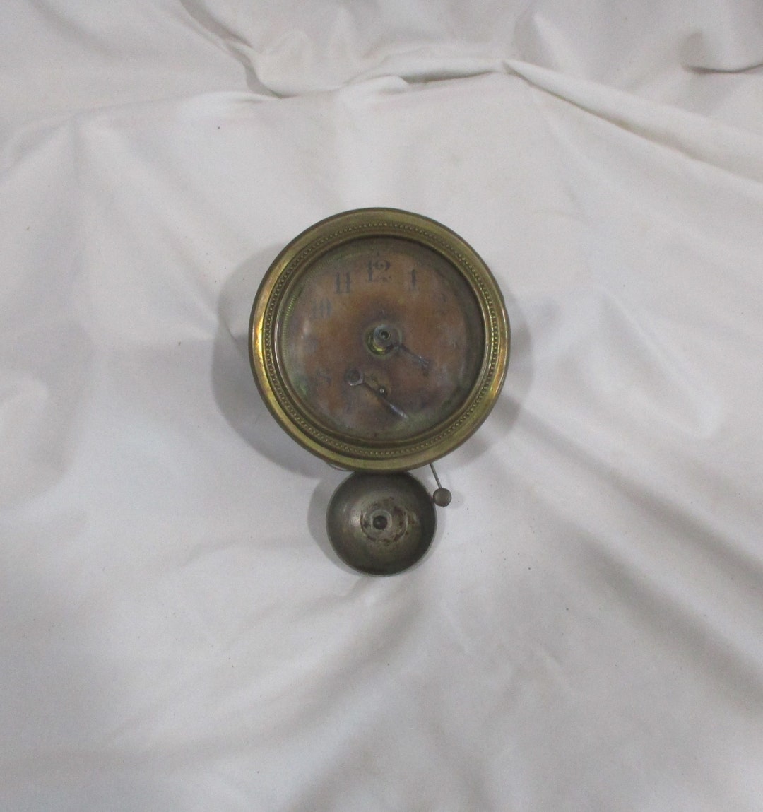 Clock Face, Mechanism, and Movement, Vintage Brass, Salvage Chic ...