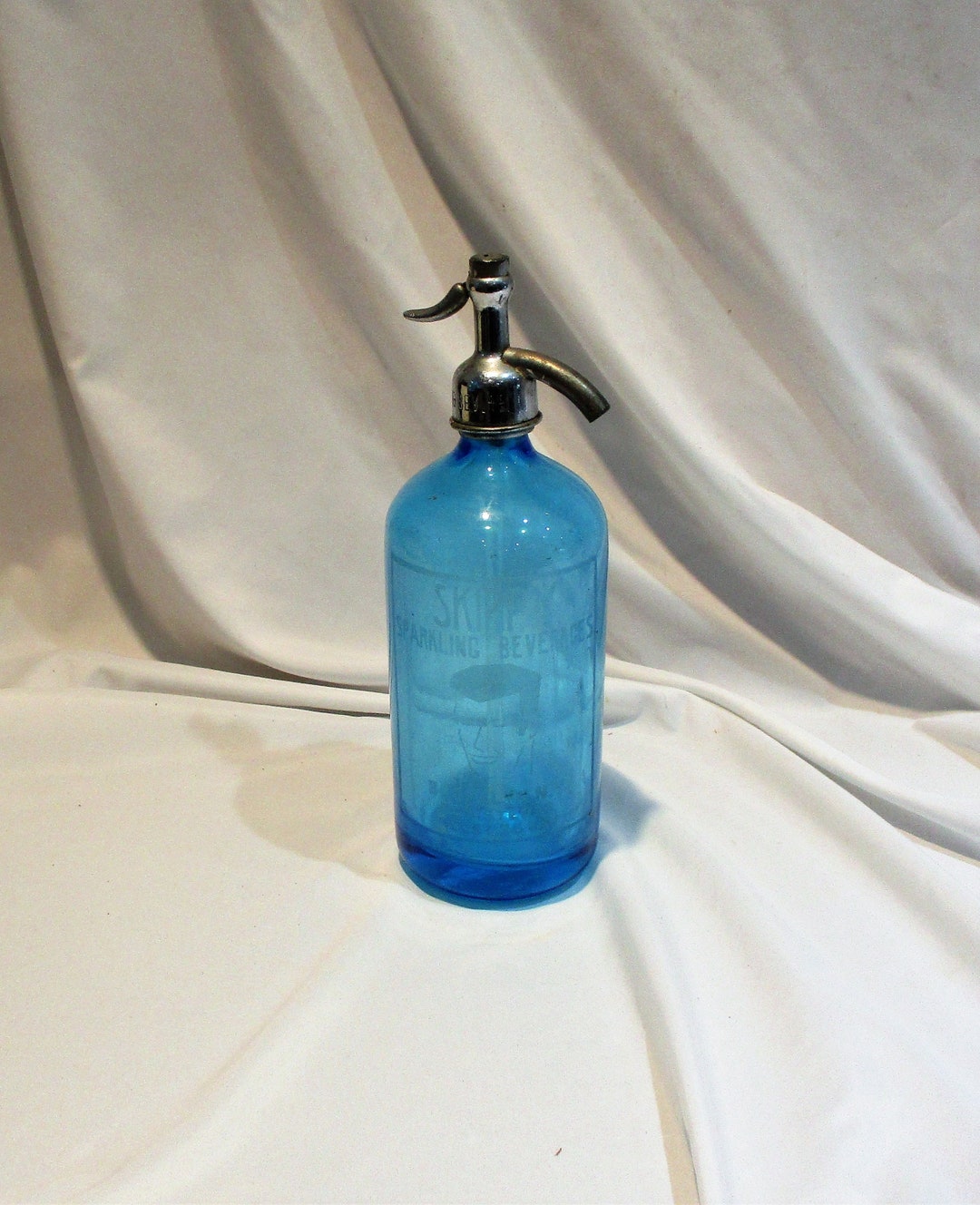 Seltzer Blue Bottle, Skippy Sparkling Beverages, Brooklyn New York ...