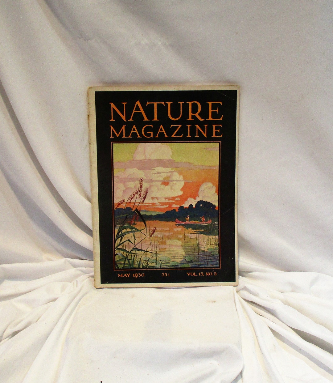 1930 Nature Magazine, Vintage Old Outdoors Magazine, Old Magazine ...