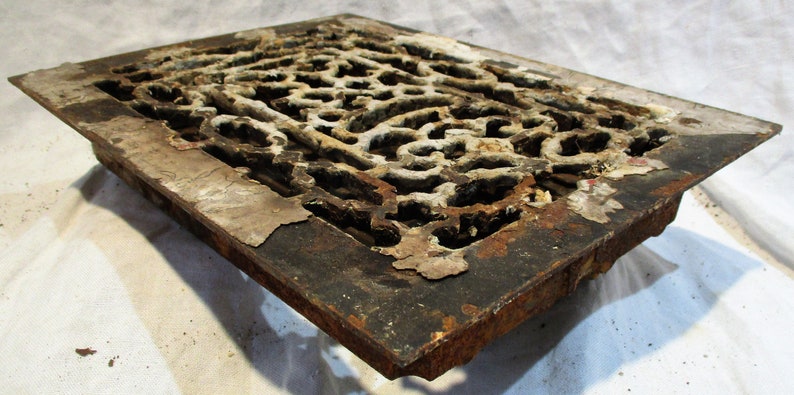 Vent Grate or Radiator Grate Large Rectangular Cast Iron | Etsy