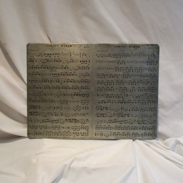 Antique Printing Block Plate - Etsy