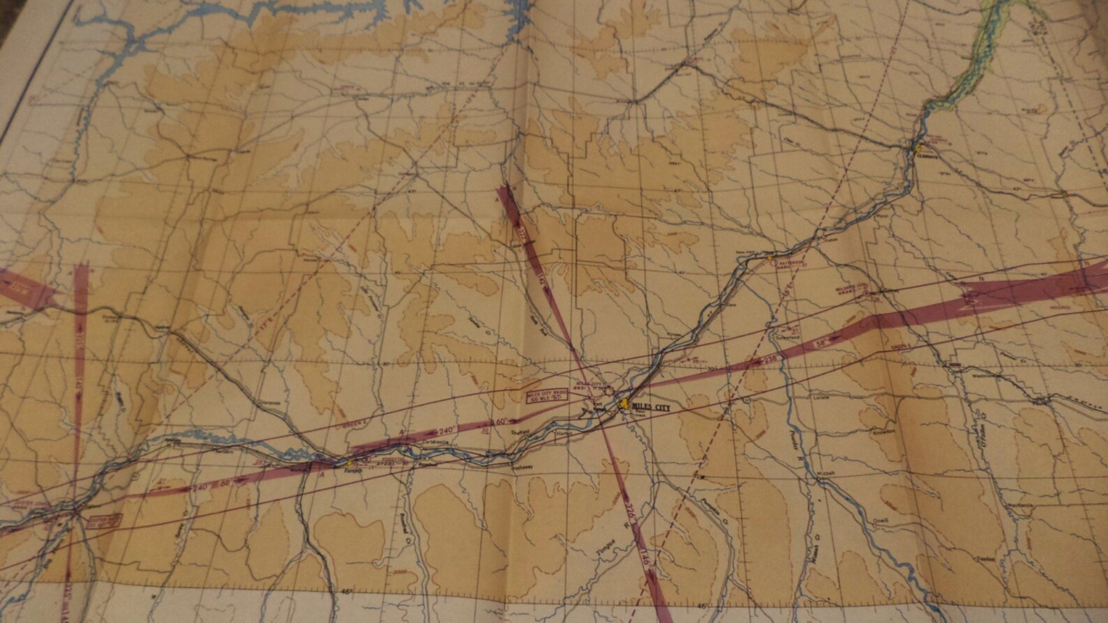 Mapa aeronáutico 1948 Vintage Pilot's Map Vectors - Etsy México