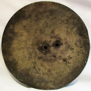 Clock Face, Exuberantly Stylized Arabic Numerals, Unmarked Old Vintage ...