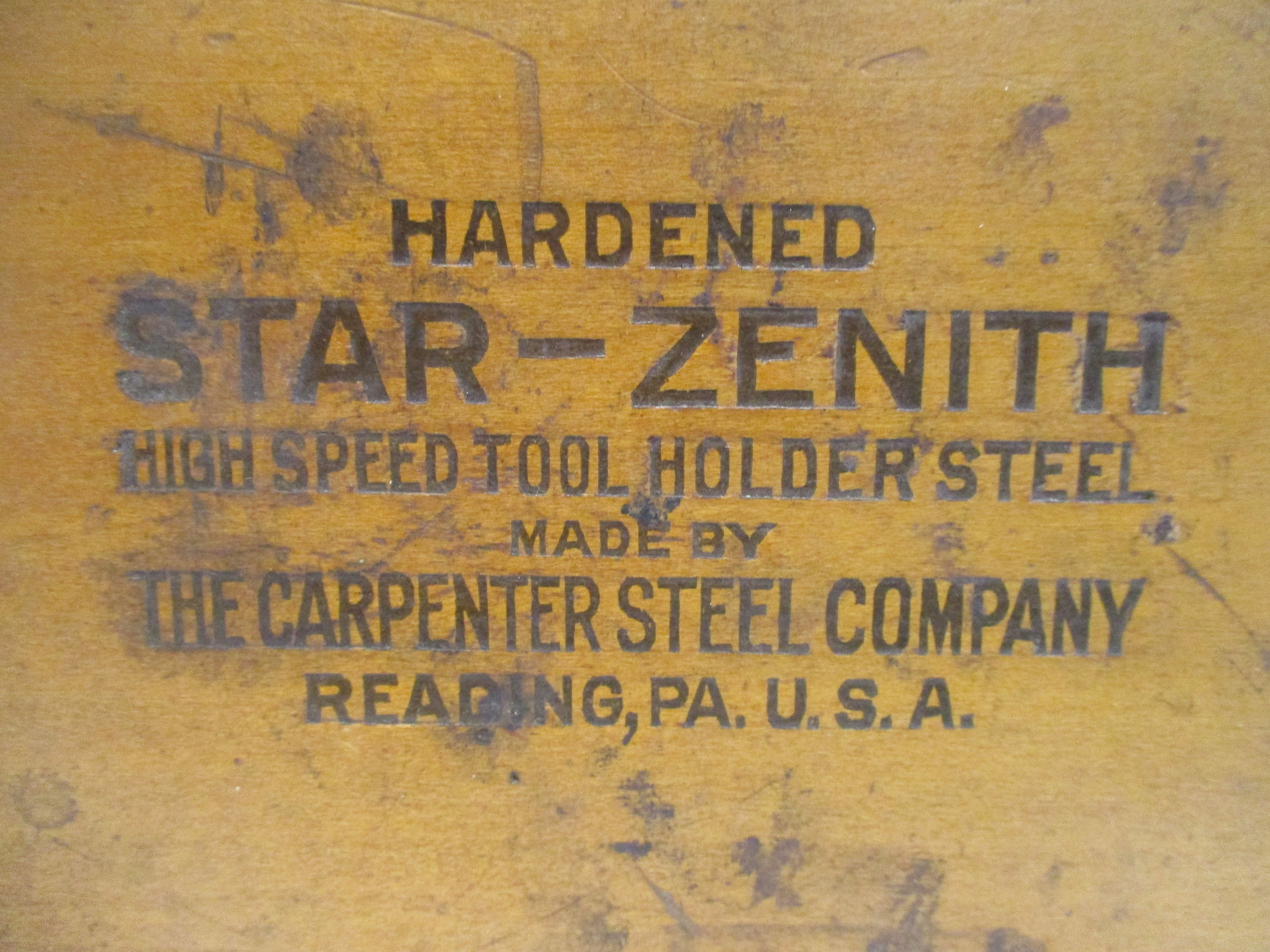 Tool Box Star Zenith Products Box Old Carpenter Steel - Etsy