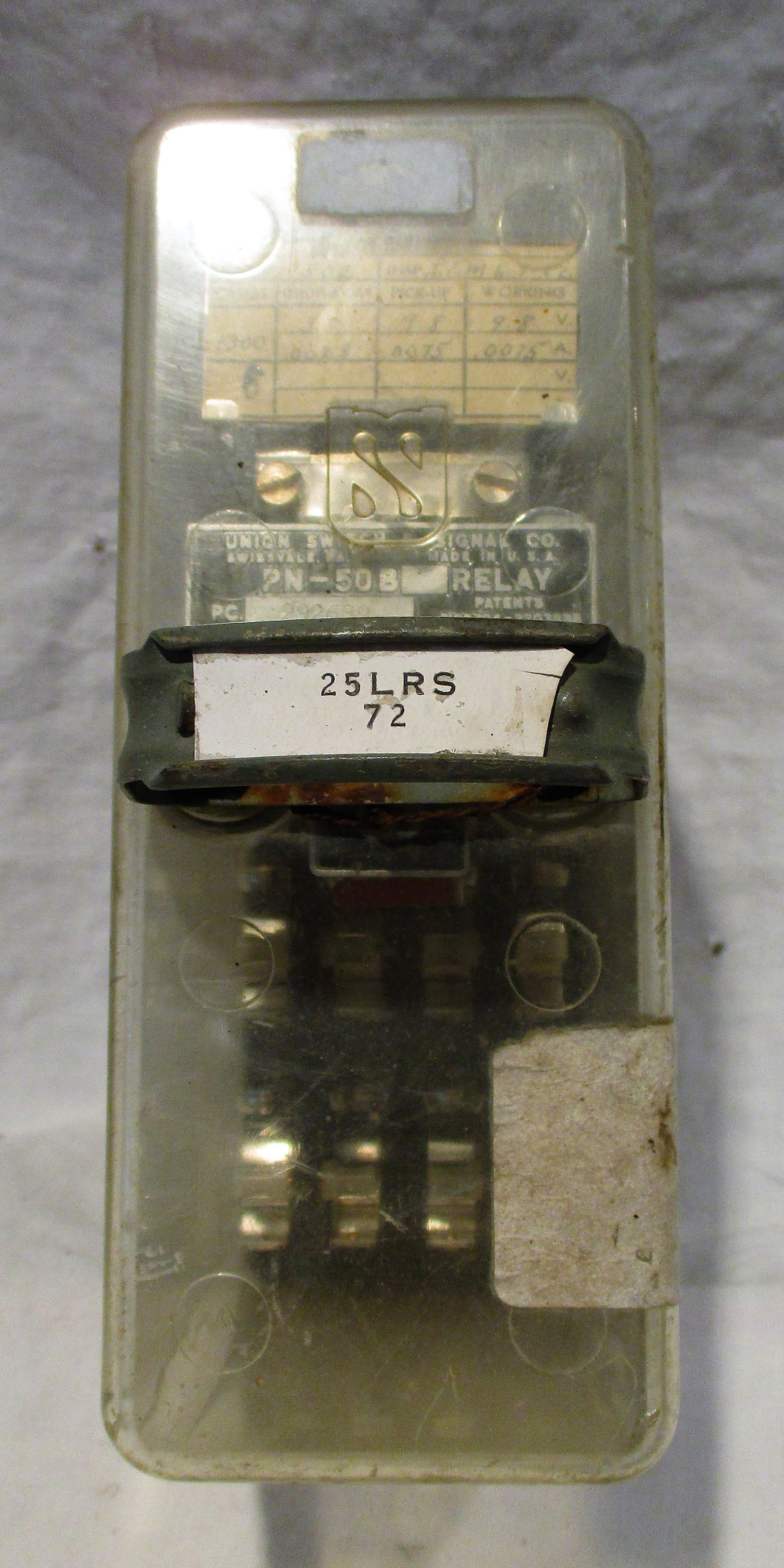 Vintage Railway or Railroad Relay Switch Union Switch and - Etsy