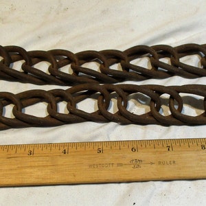 Hog Turner Chain and Two Handles Piglet Turner Large Forged - Etsy
