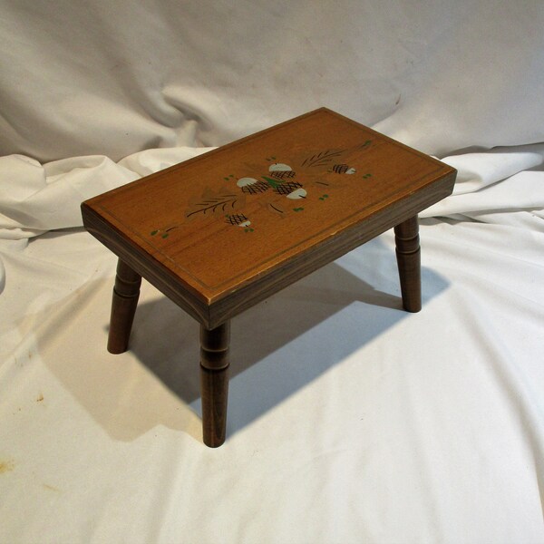 Hand Painted Stool - Etsy