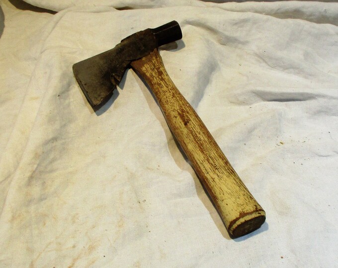 Hatchet or Ax, Eclipse 13" Hand Made and Hand Forged Vintage Marked Axe ...