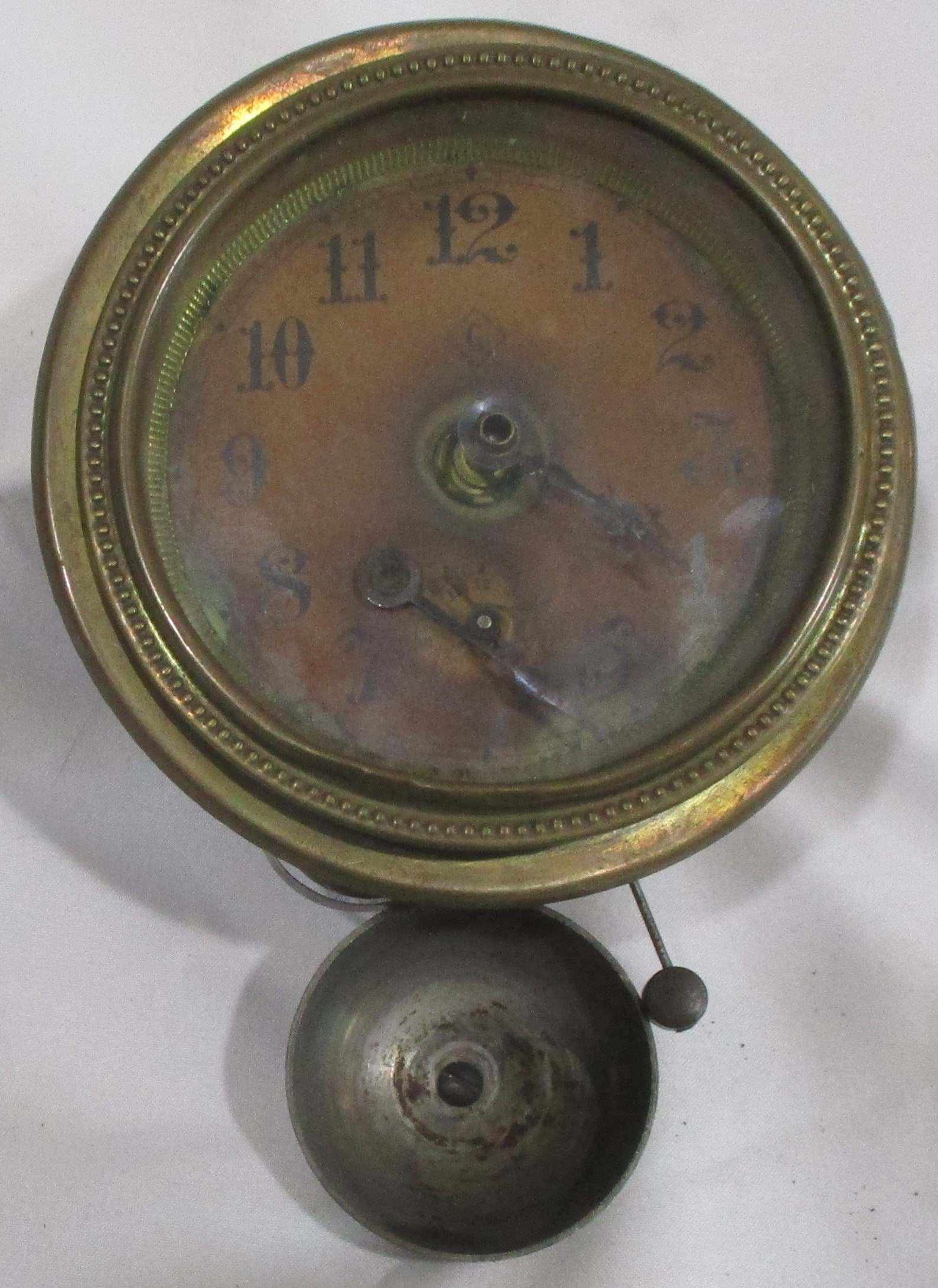 Clock Face, Mechanism, and Movement, Vintage Brass, Salvage Chic ...