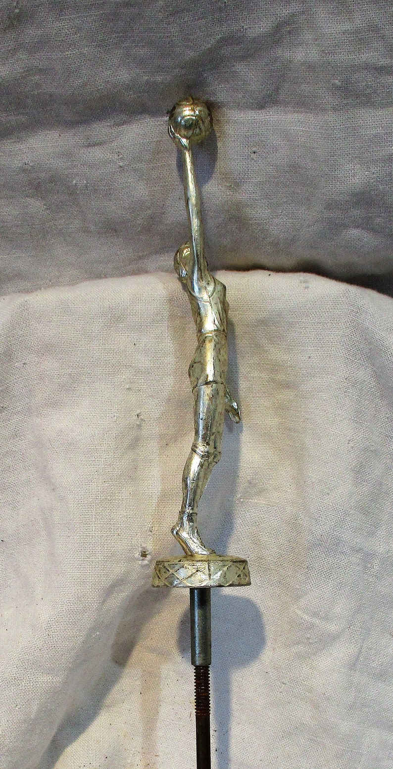 Trophy Topper Women's Basketball Antique Solid Metal Old - Etsy