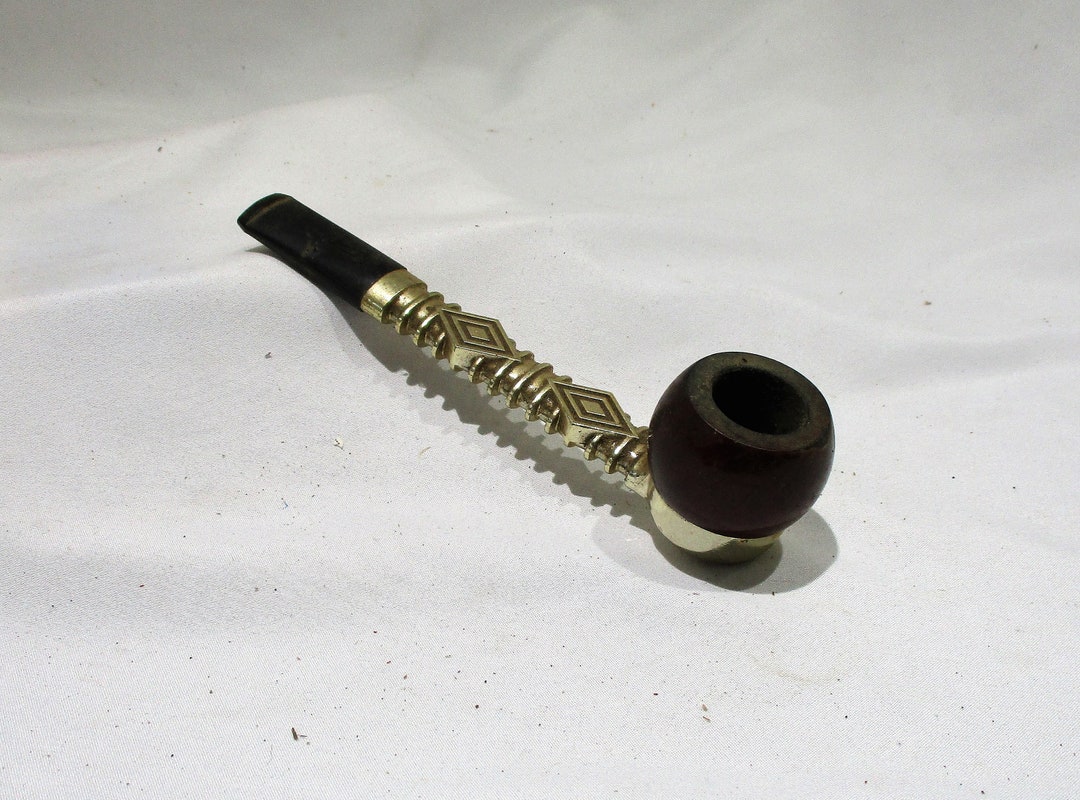 Pipe, Mid Century Modern Smoking Pipe, Vintage Pipe Tobacco Pipe, Retro ...