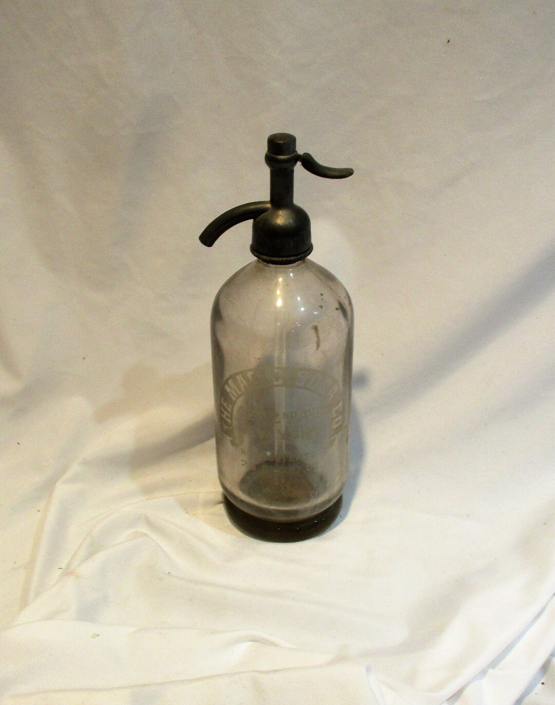 Vintage Magic Soda Company Seltzer Bottle: New York City Bar Salvage - Etsy