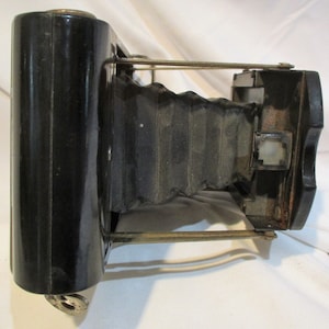 1929 British Rajar Bellows Camera, Number 6 Art Deco Folding Cartridge ...