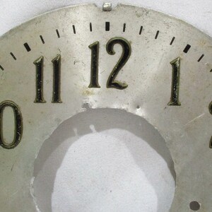 Clock Face, Vintage Machine Age Era, American Sessions Clock Face, With ...