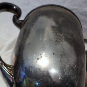 Pitcher, Antique Art Deco Silver Plate, Vintage Knickerbocker Silver ...