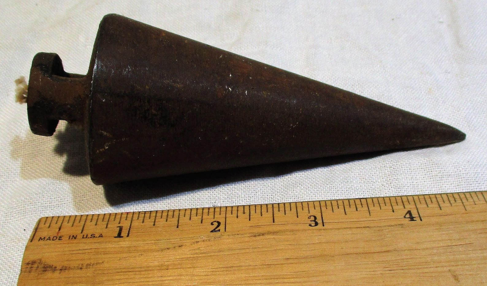 Plumb Bob Very Large Old Heavy Metal Antique Hardware and - Etsy