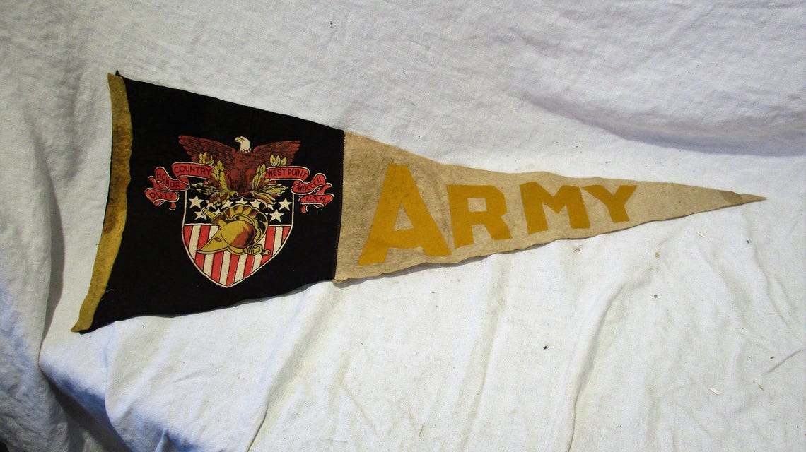 Felt Pennant US Army West Point United States Military | Etsy