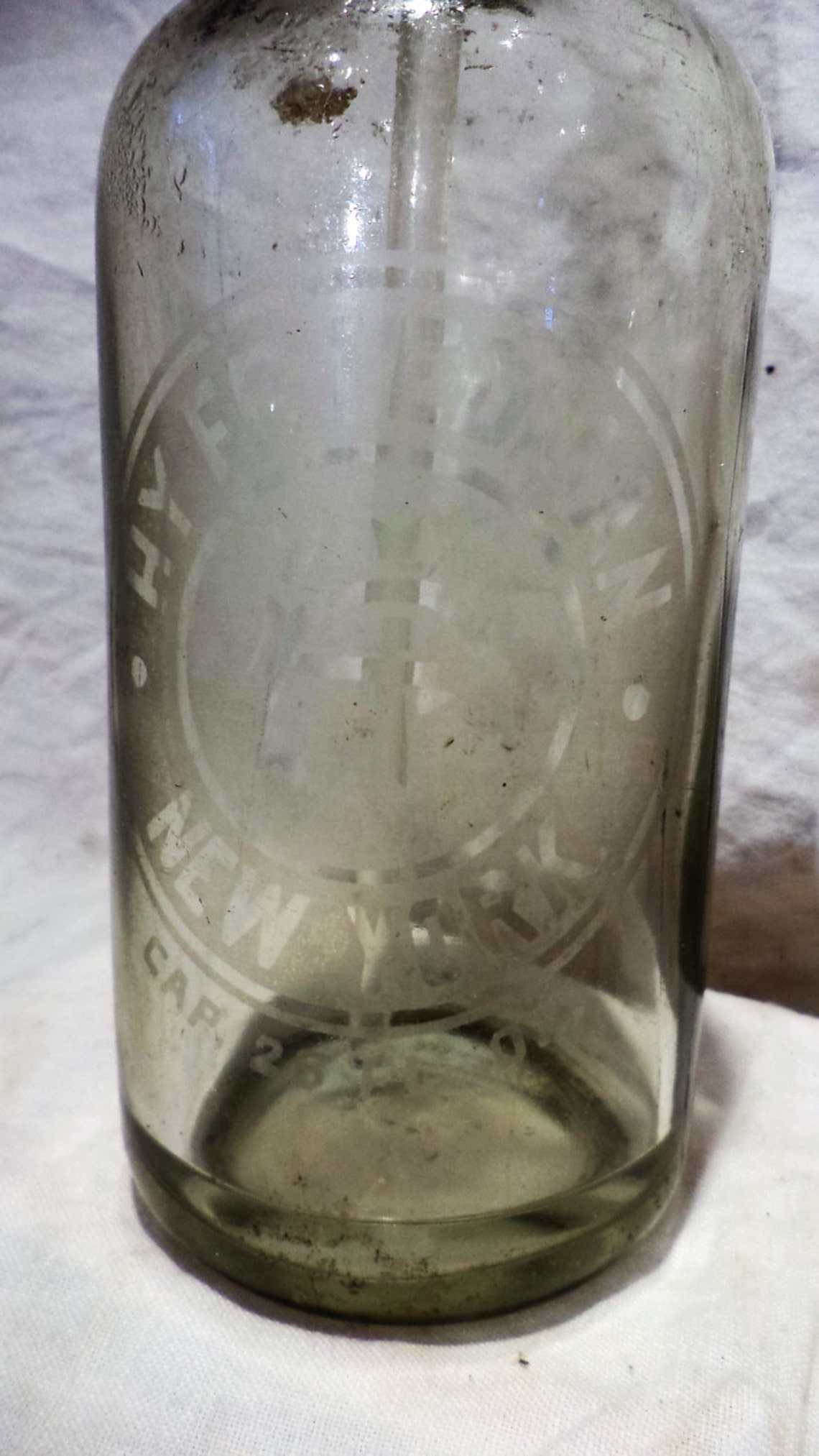 Seltzer Bottle, Hy Friedman New York, Vintage Bar Salvage - Etsy
