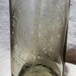 Seltzer Bottle, Hy Friedman New York, Vintage Bar Salvage - Etsy