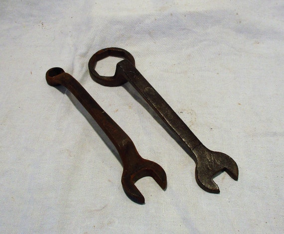 Tractor Wrenches Two Large Wrenches Farm and Barn Salvage | Etsy