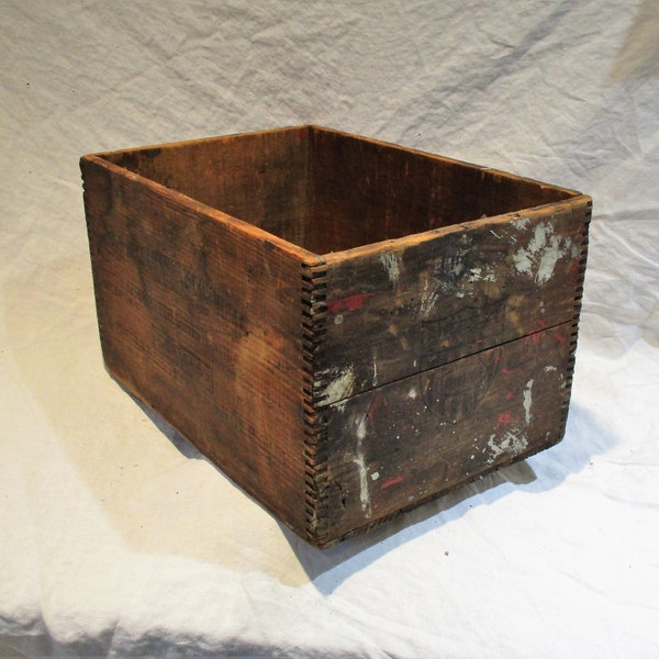 Antique Dynamite Crate - Etsy