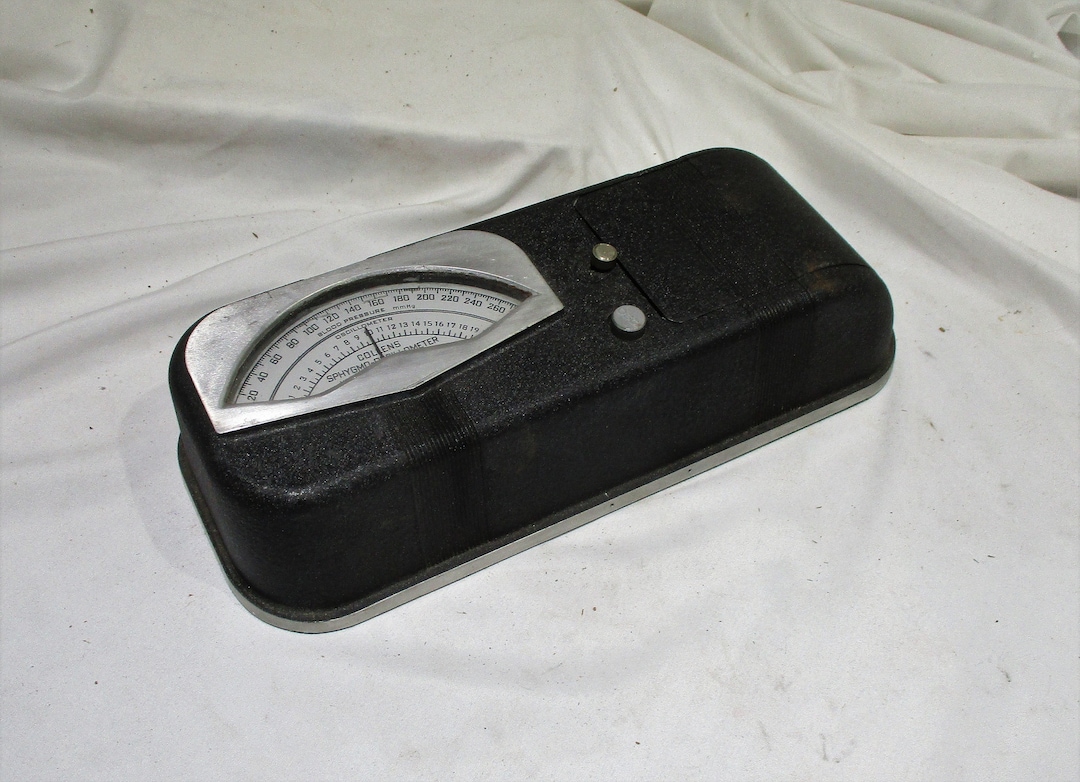 Collens Sphygmo Oscillator, Vintage Blood Pressure Tester, Old Medical ...