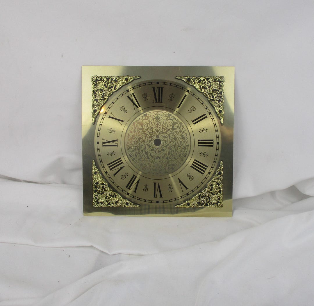 Vintage Clock Face, Salvaged From Ridgeway (?) German Vintage ...