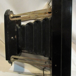 1929 British Rajar Bellows Camera, Number 6 Art Deco Folding Cartridge ...